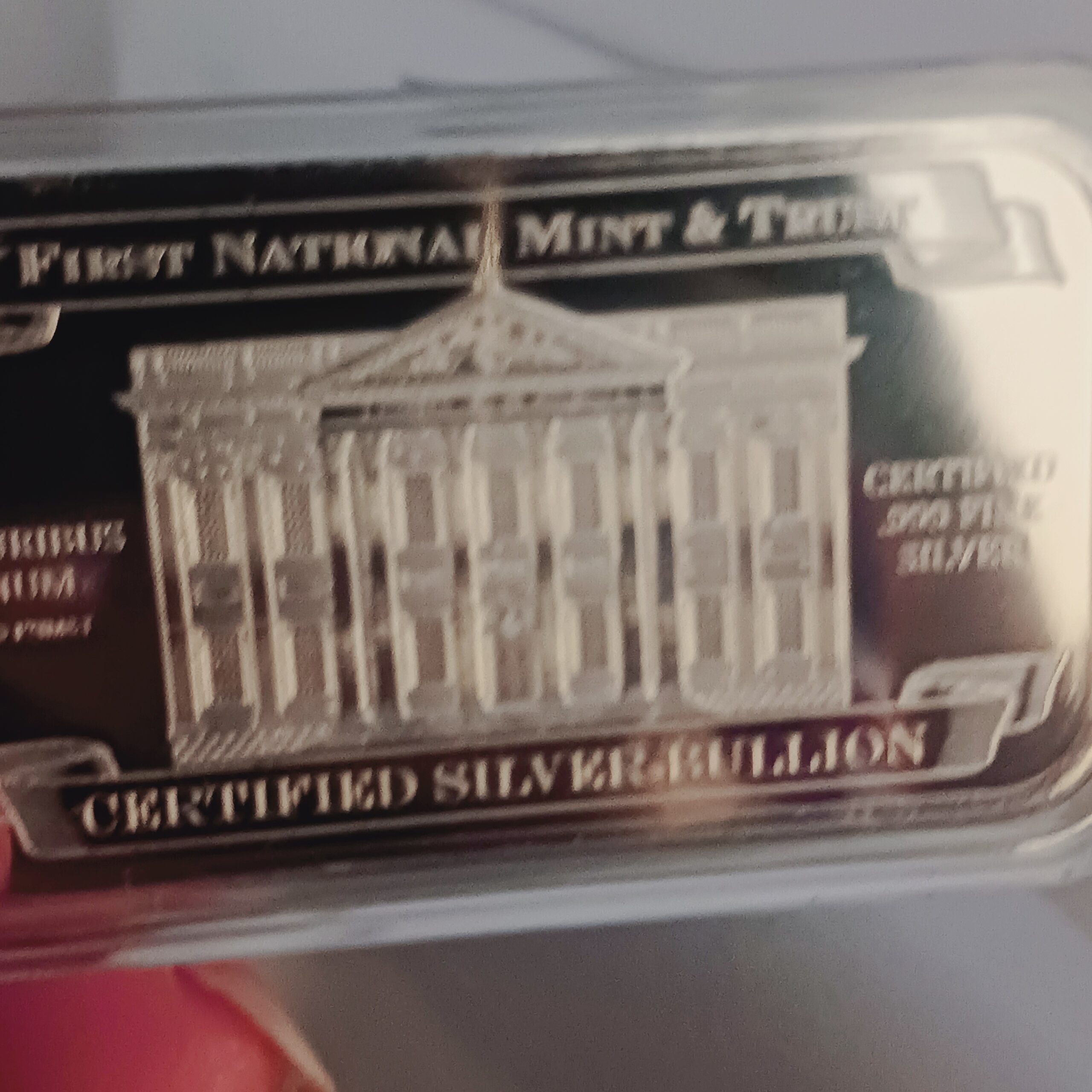 Personalized Silver Bars - Lincoln Treasury