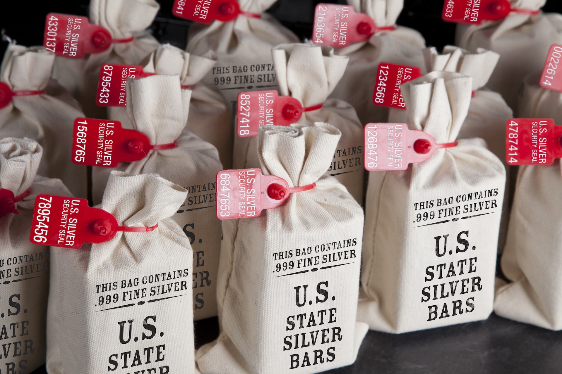 State Silver Bar Vault Bags - Lincoln Treasury