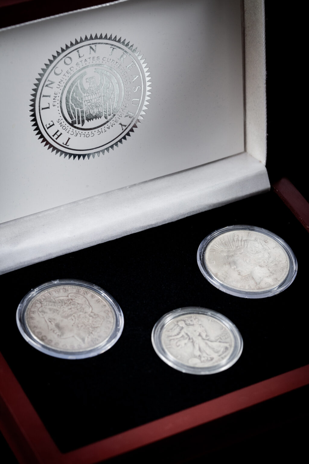 Americas Greatest Silver Dollars - Lincoln Treasury