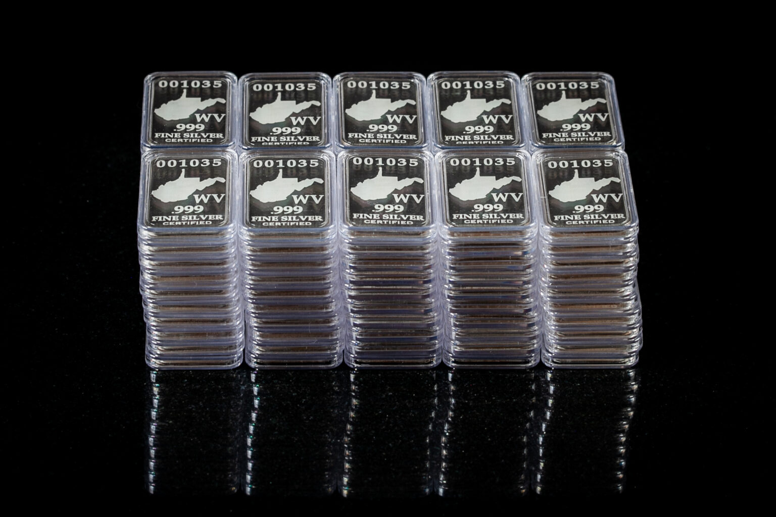 State Silver Bar Vault Bags - Lincoln Treasury