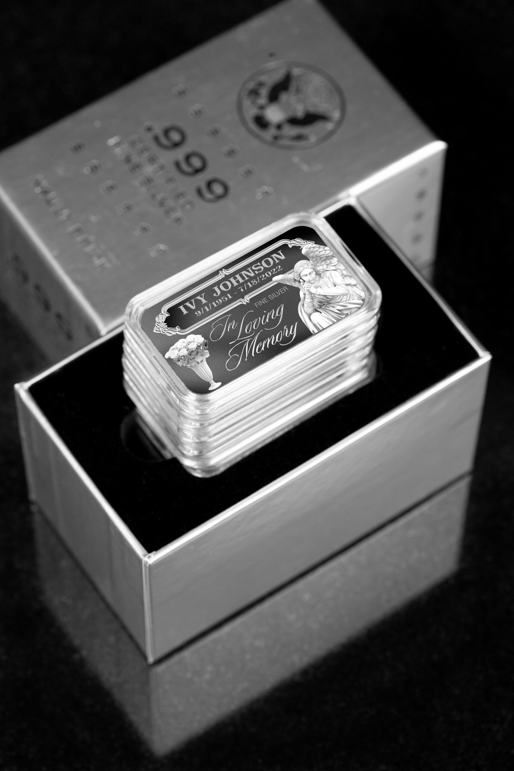 Personalized Memorial Bars - Lincoln Treasury