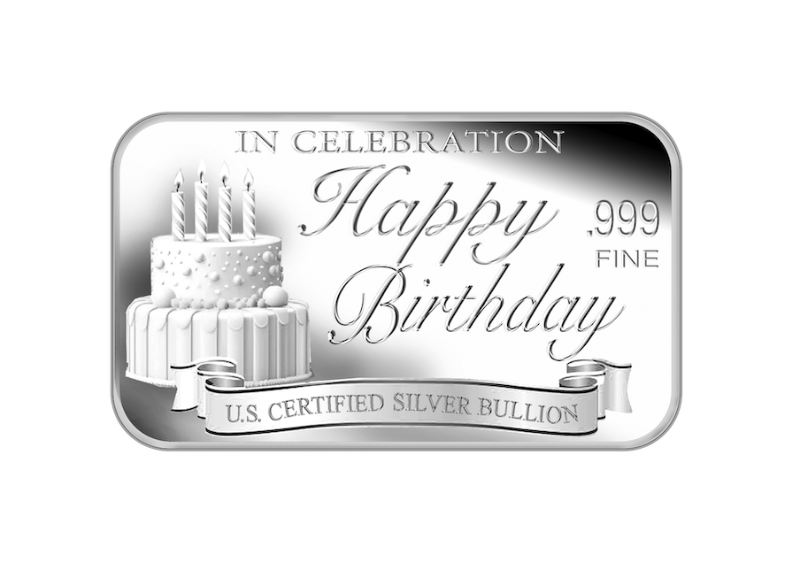 Personalized Birthday Bars - Lincoln Treasury