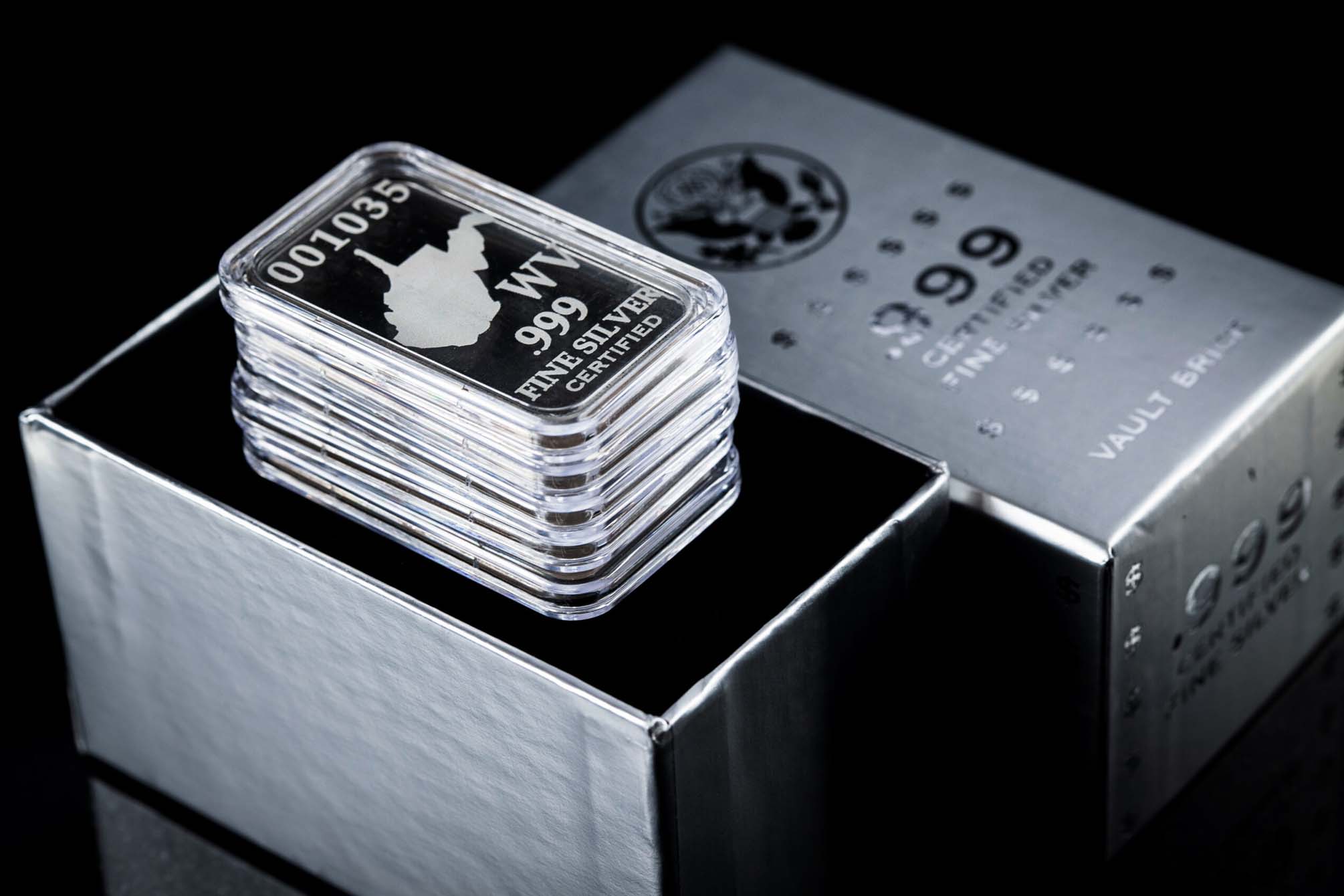 State Silver Bars - Lincoln Treasury