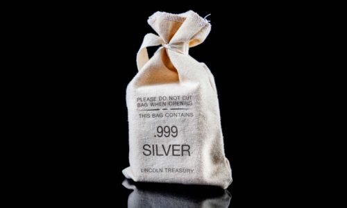 State Silver Bar Vault Bags - Lincoln Treasury