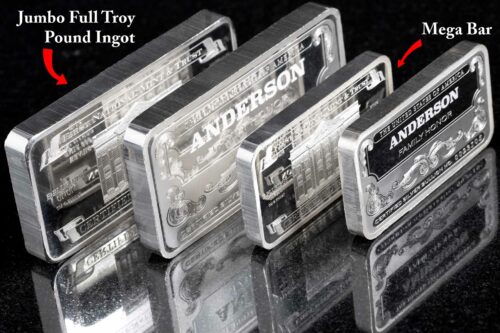 Personalized Silver Bars - Lincoln Treasury